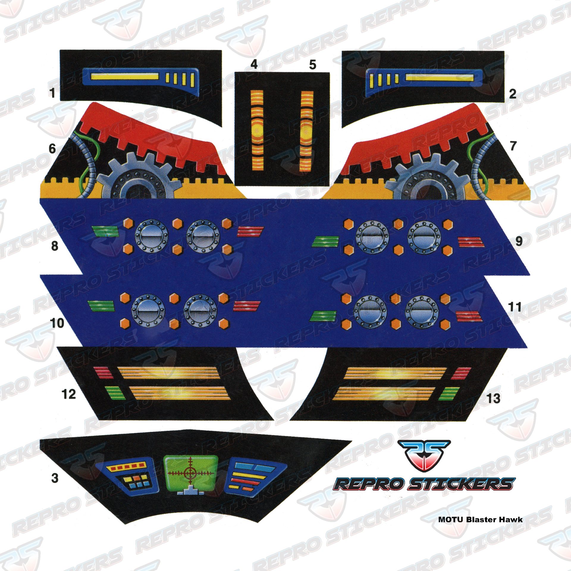 Reprostickers – Your source for restoration stickers for vintage toys