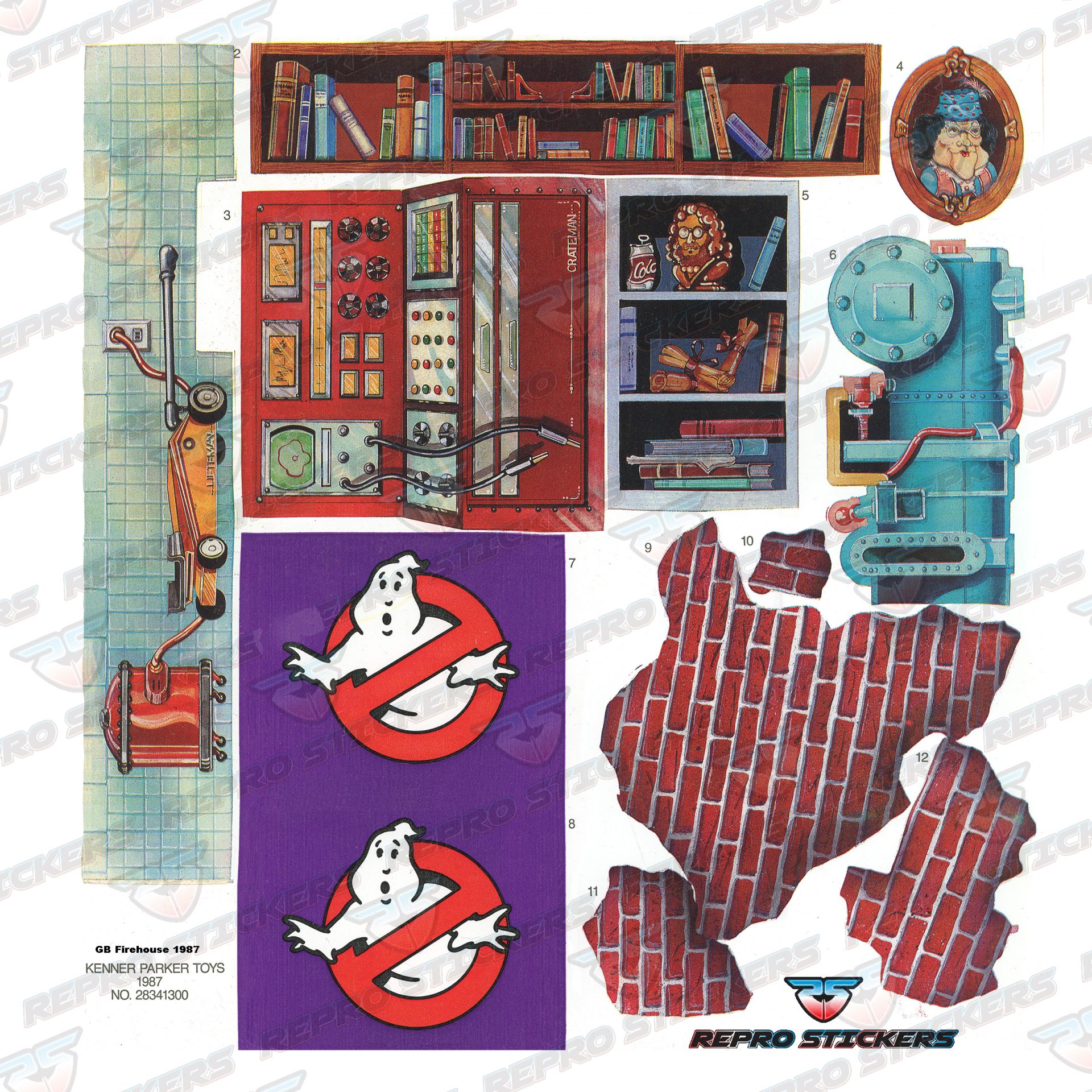 Hot Wheels Real Riders Ghostbusters Diecast & Toy Vehicles Firehouse ...